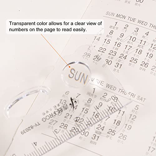 HARFINGTON 2pcs Straight Plastic Ruler 15cm Metric Plastic Clear Measuring Tool Hollow Design with Wavy Line for Classrooms Home Office, Transparent