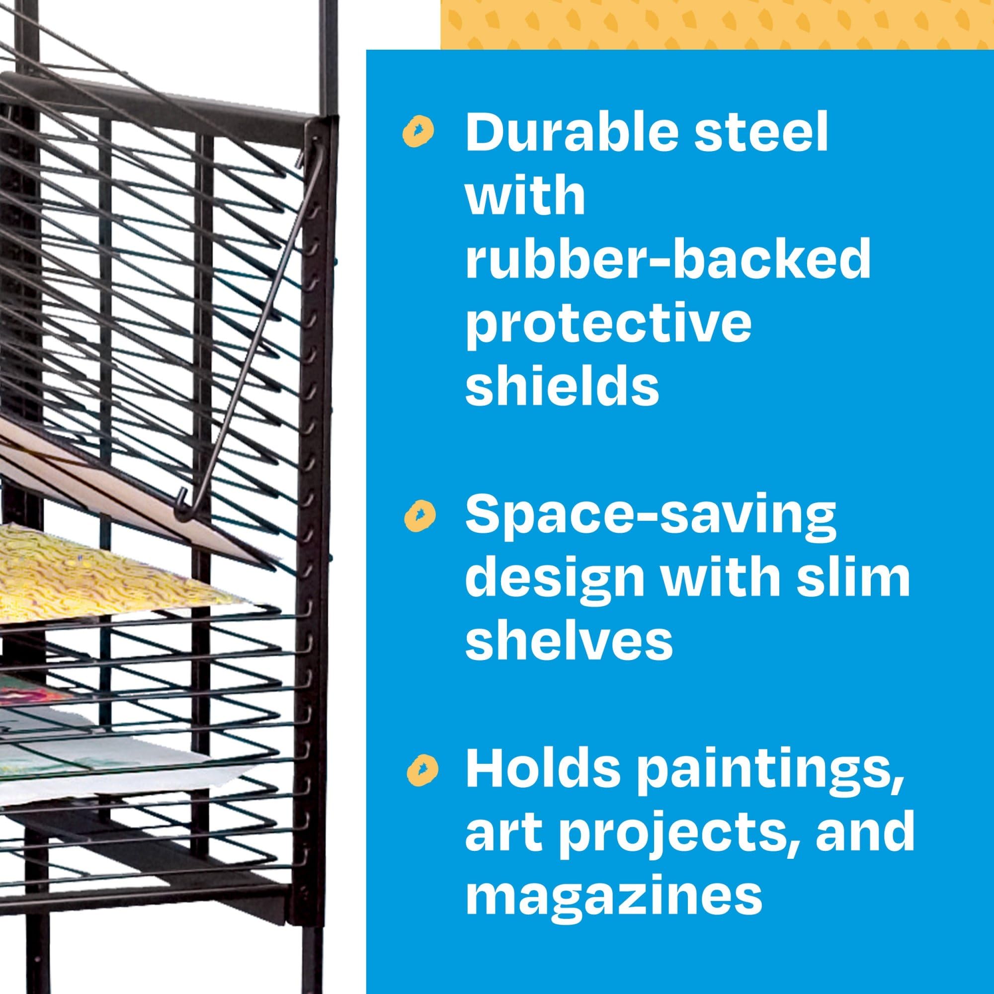 Sax-409129 Over-The-Door Drying Rack, 20 Shelves , 4-1/2 x 21-1/2 in