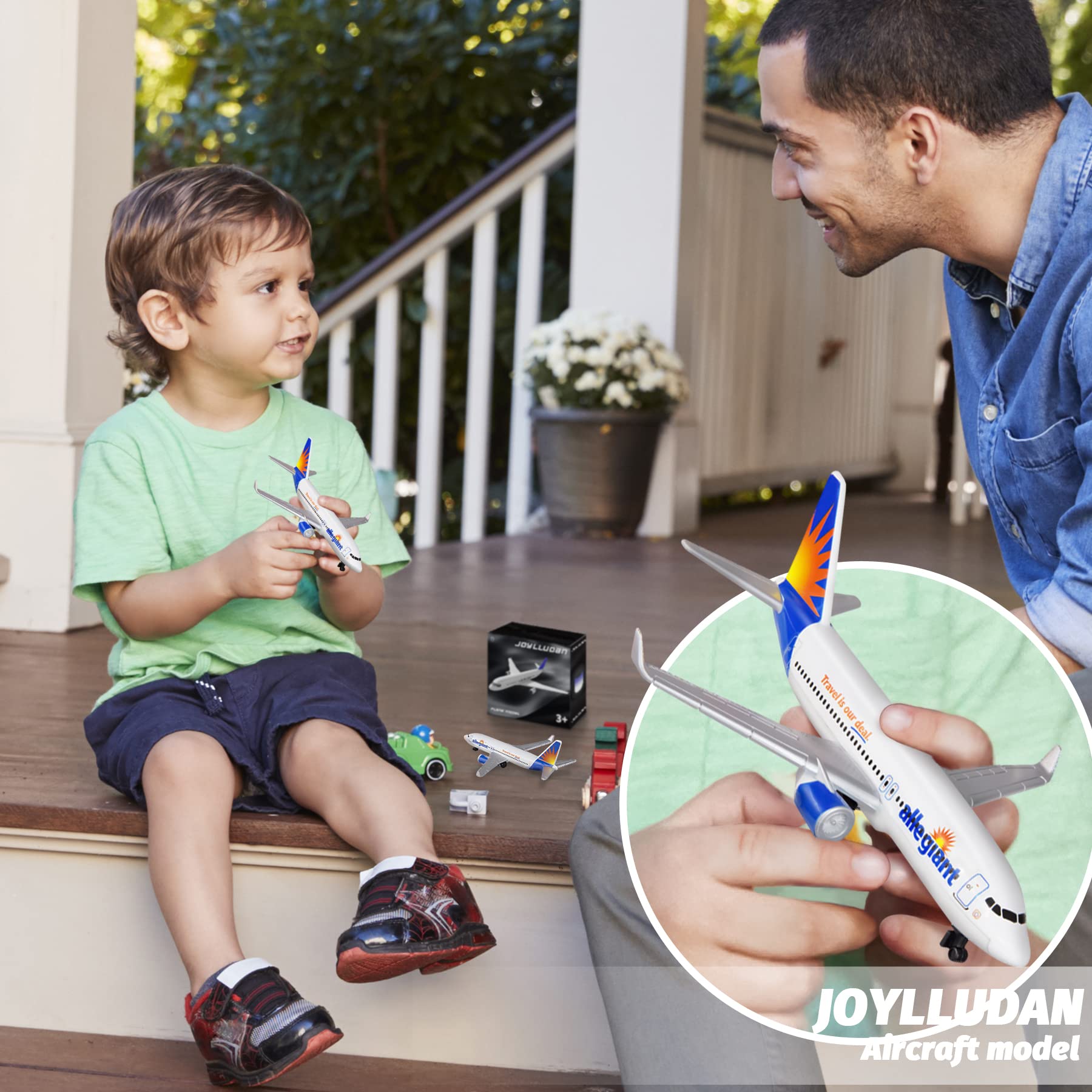 Joylludan Model Planes Allegiant Airplane Model Airplane Toy Plane Aircraft Model for Collection & Gifts