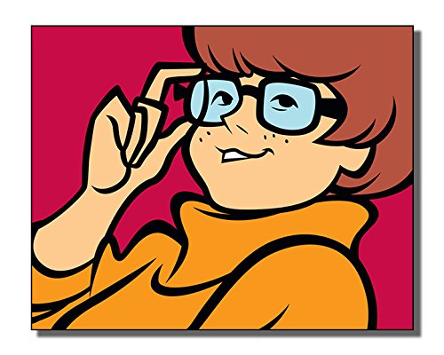 SCOOBY DOO Kids Wall Art Prints - Set of 5 Adorable Glossy Photos - Scooby - Shaggy - Thelma - Daphne - Fred