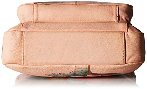 Anna by Anuschka Zip-Top Multi-Compartment Organizer, Vintage Garden