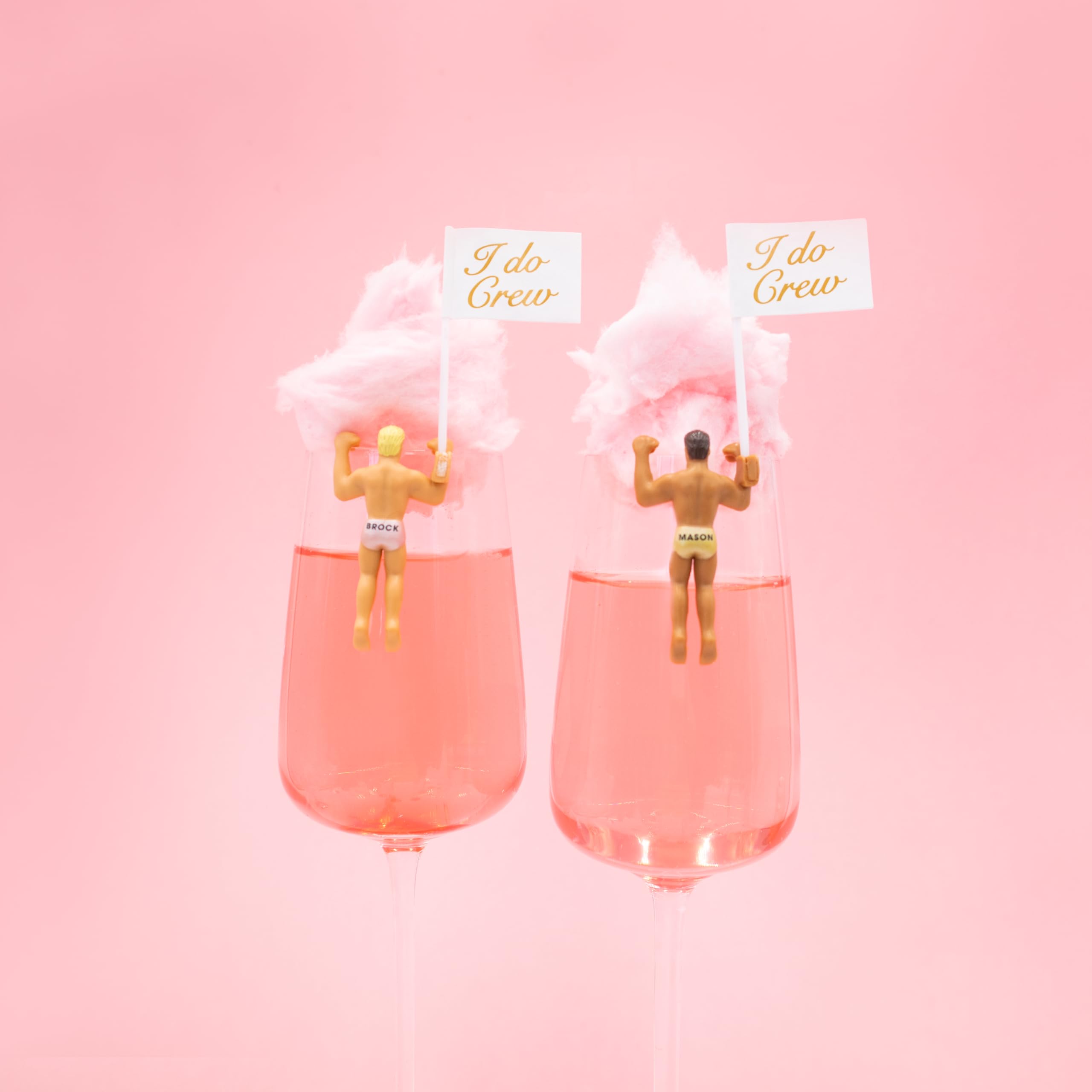 Drinking Buddies Bride Squad, Bachelorette Drink Markers, Party Accessories, Girls Night, Hunky Wine Charmers