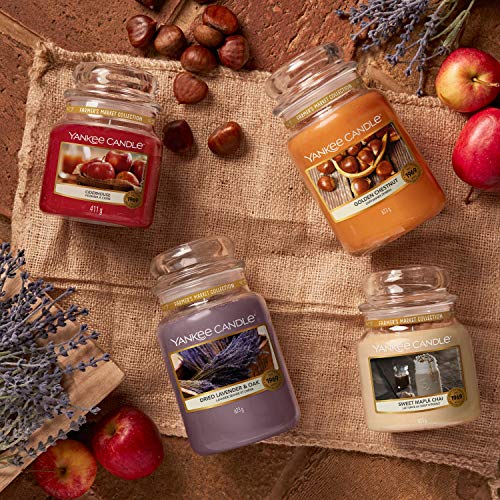 Yankee Candle Large Jar Scented Candle, Lavender & Oak, Burns up to 150 Hours, Dries Lavender and Oak