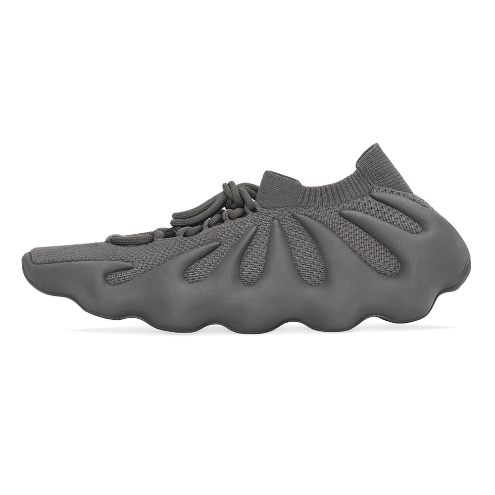 adidas Yeezy 450 Lace Up Sneakers - Cinder Grey - Size 11.5