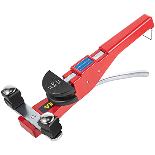 Mophorn Pipe Bender, Tube Bender Kit Hand Tool 1/4 to 7/8 Inch, Refrigeration Ratcheting Tubing Benders 90 Degrees for for HVAC Copper, Aluminum Tubes