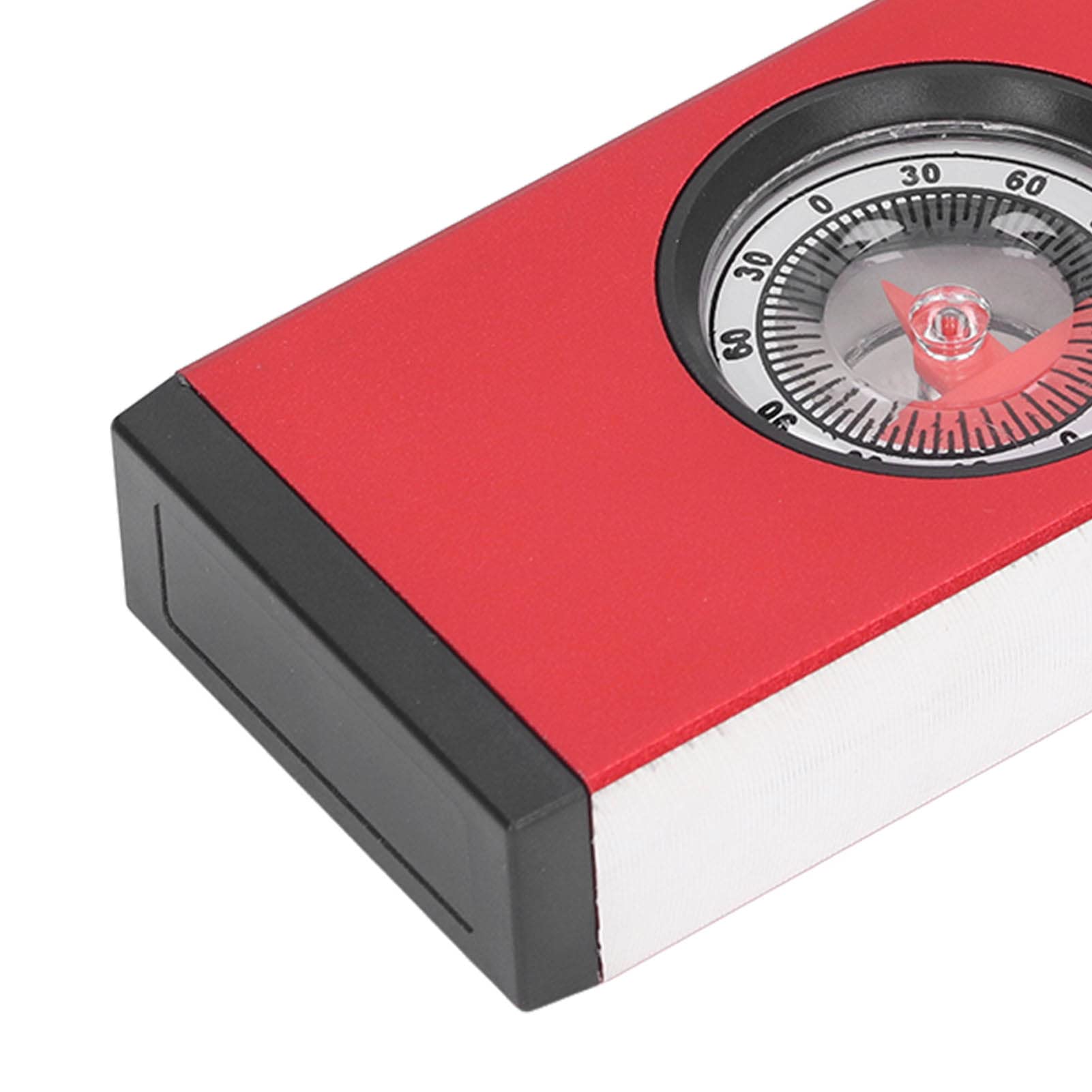 Ruler, Portable Box Angle Measuring Tool Aluminum Alloy Wide Application Clear Display for Assembly
