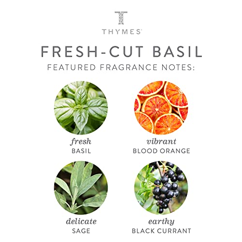 Fresh-Cut Basil Poured Candle