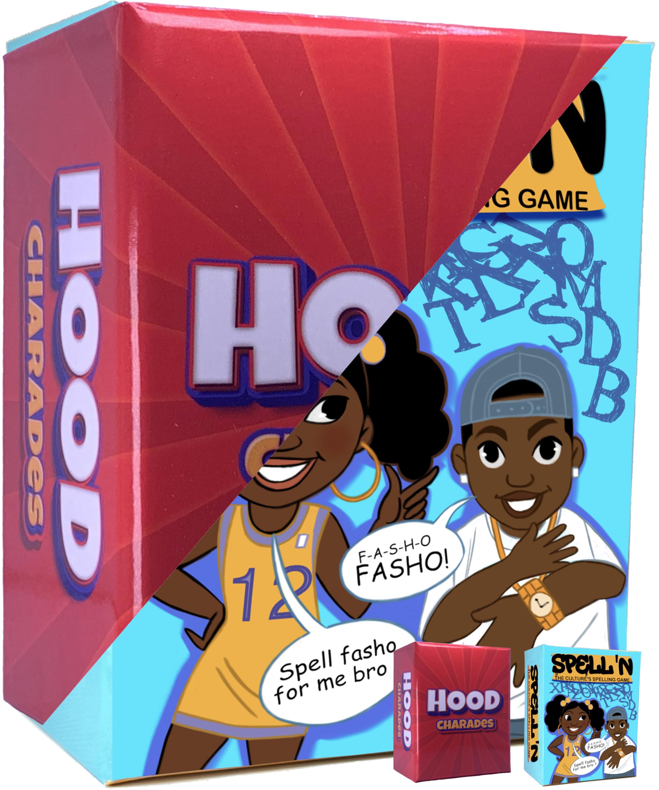 The Ultimate Hood Game Night: Hood Charades & Spell'n | Celebrate Black Culture!