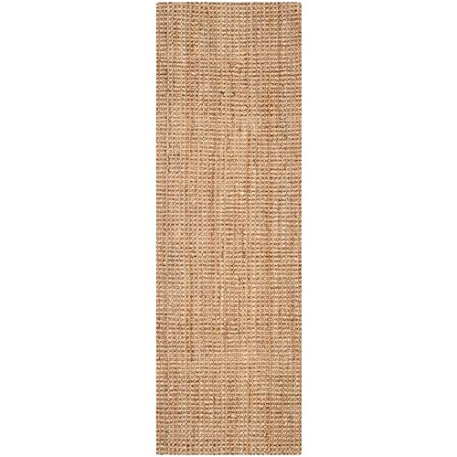SAFAVIEH Natural Fiber Collection 2' x 3' Natural NF747A Handmade Farmhouse Premium Jute Accent Rug