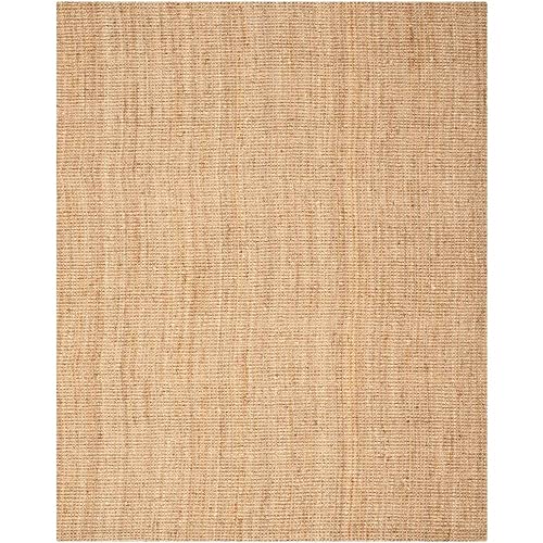 SAFAVIEH Natural Fiber Collection 2' x 3' Natural NF747A Handmade Farmhouse Premium Jute Accent Rug