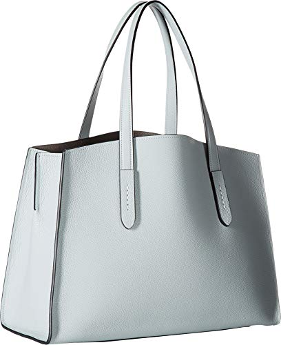 COACH Polished Pebble Leather Charlie Carryall Sv/Sky One Size