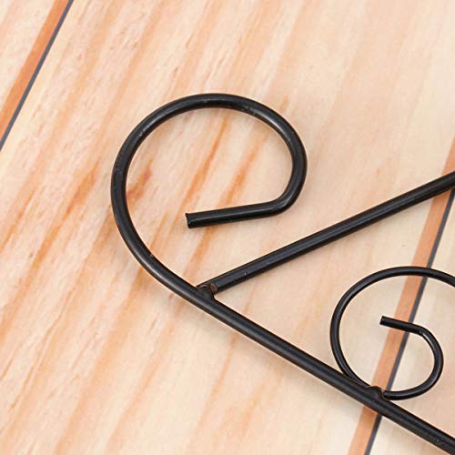 VORCOOL Vintage Floating Shelves Wall Mounted Shelf Wood Look Accent Furniture with Metal Frame for Hallway Entryway Living Room Bedroom Bathroom Kitchen