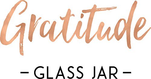 Gratitude Glass Jar