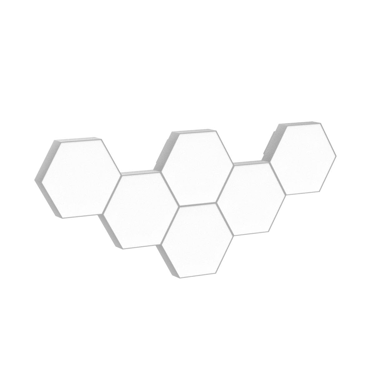 Hexagon Led Lights, Smart DIY Hexagon Wall Lights with Remote, Dual Control Hexagonal LED Light Wall Panels with USB-Power, Geometry Hex Lights Touch Used in Game Room Decor, Party
