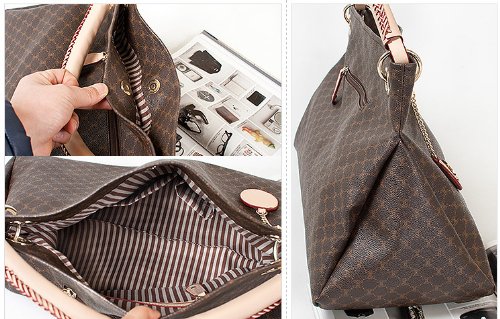 Large Capacity Tote Bag S706 (beige)