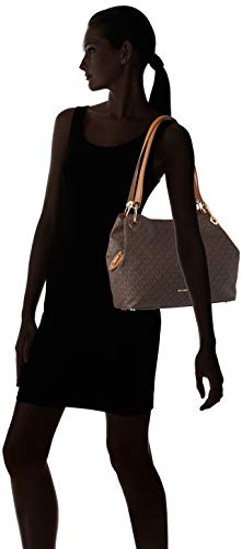 Michael Kors Womens Raven Tote, Brown (Brown), 14x25.4x34.3 cm (W x H x L)