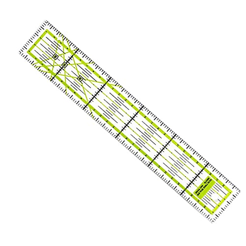 Phicus 3pcs /Set Acrylic Multi-Function Clothing Clear Ruler Sewing Patchwork Feet Tailor Yardstick Cloth Cutting Rulers - Sewing Tools & Accessory - - (Color: 1set)