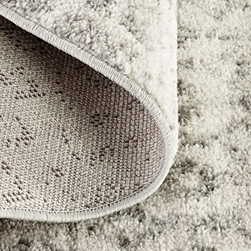 Artistic Weavers Chester Boho Moroccan Area Rug,5'3" Round,Grey