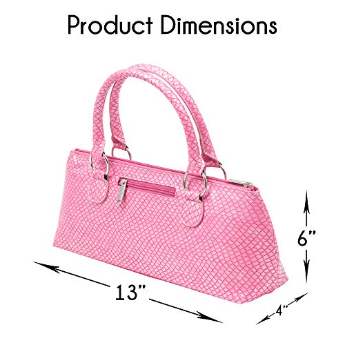 Primeware Wine Clutch Bag Thermal Insulated Wine Carrier Tote Holds Red and White Wine 750 Milliliter Bottle Includes Portable Waiter Style Corkscrew
