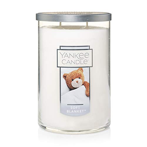 Yankee Candle Soft Blanket Large 2-Wick Tumbler Candle, Fresh Scent