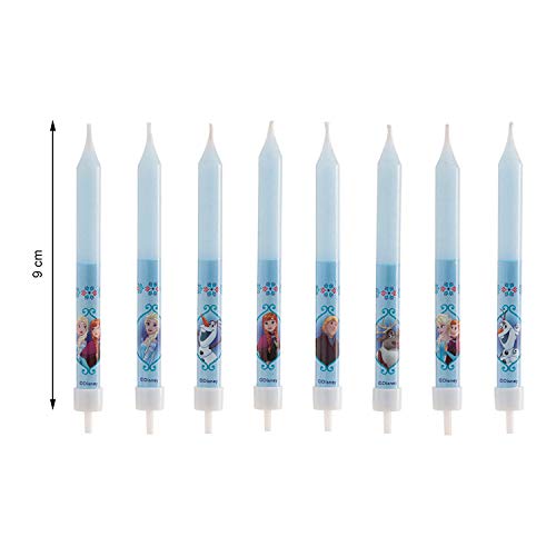 dekora 8 Frozen Birthday Candles