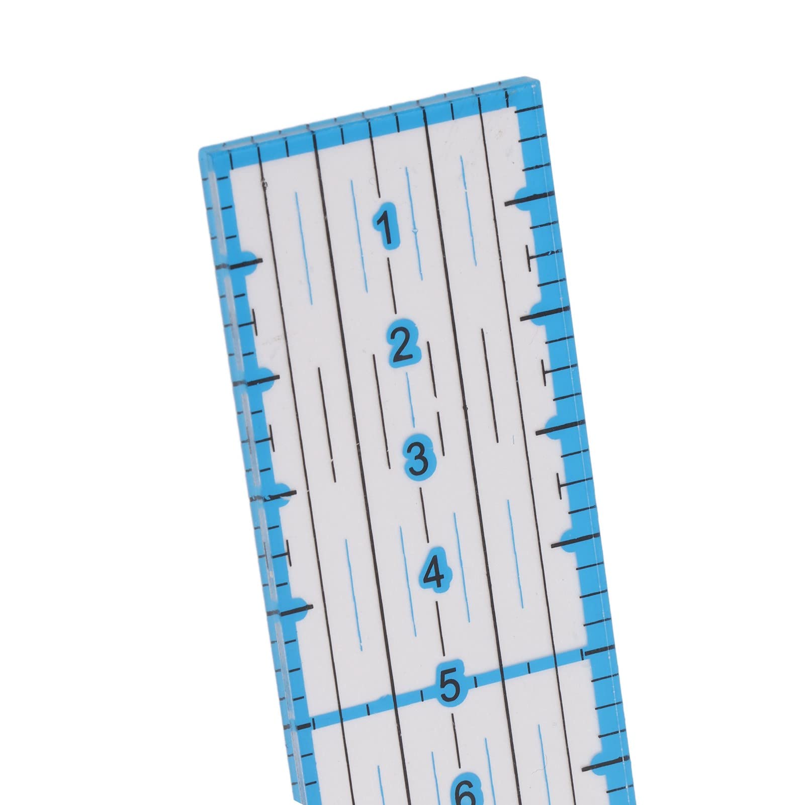 PESUMA Quilting Rulers Sewing Ruler - Easy Cut DIY Acrylic Sewing Ruler for Precise Measurement and Cutting - Clear Quilting Supplies and Sewing Rulers for Crafts and Sewing Projects