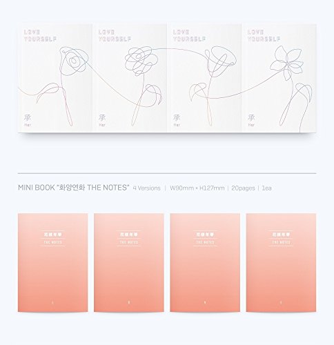 BTS - Love Yourself 承 [Her] [O ver.] with Photobook, Photocard, Official Folded Poster(O ver.), Extra photocard