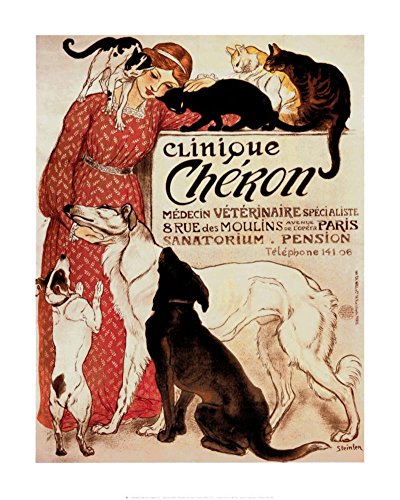 Clinique Cheron by ThĂŠophile Alexandre Steinlen Art Print Poster (16 x 20)