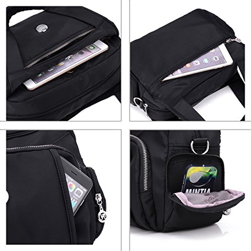 Collsants Crossbody Bag for Women Tote Shoulder Handbag Everyday Purse Lightweight Nylon Water Resistant
