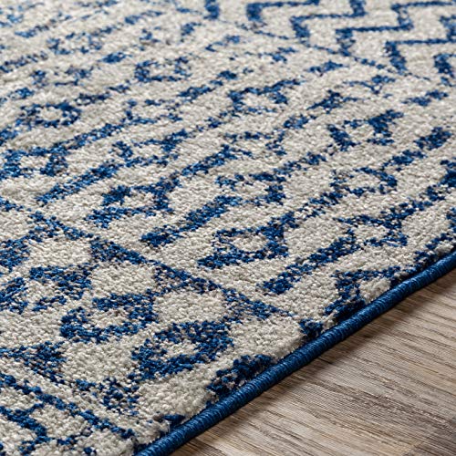 Artistic Weavers Chester Boho Moroccan Area Rug 2' x 3', Royal Blue