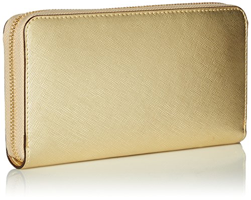 Kate Spade New York Zip Wristlet (Fits Most Mobile Phones) - Saffiano Gold, KSIPH-018-SGLD