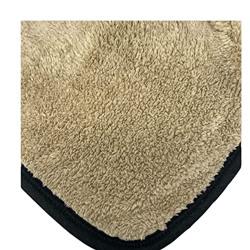 Nu Trendz Signature Southwest Design Sherpa Lined Throw Blanket 50"x 60" (tan)
