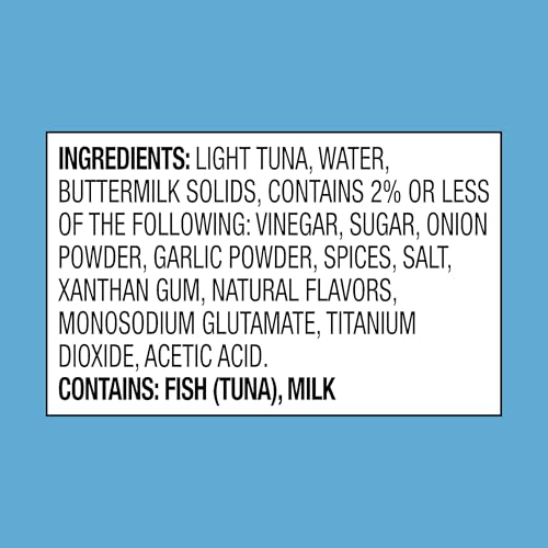 StarKist Tuna Creations Ranch, 2.6 oz pouch (Pack of 12) (Packaging May Vary)