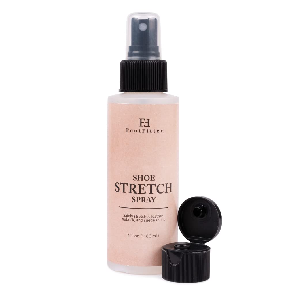 FootFitter Professional Shoe & Boot Stretch Spray - Stretching Spray for Leather, Suede & Nubuck Footwear - MADE IN USA (16 fl. oz.)