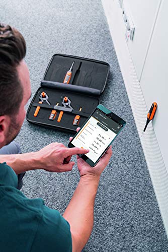 testo Smart Probe Kit I HVAC/R Test and Load Set for air Conditioning, Refrigeration and Heating System I Includes testo 115i, 549i and 605i โ with Bluetooth