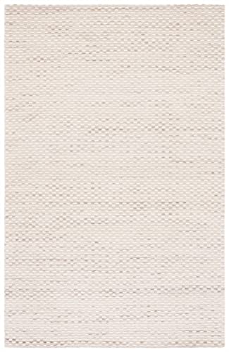 SAFAVIEH Marbella Collection 5' x 8' Beige MRB158B Handmade Premium Wool Area Rug