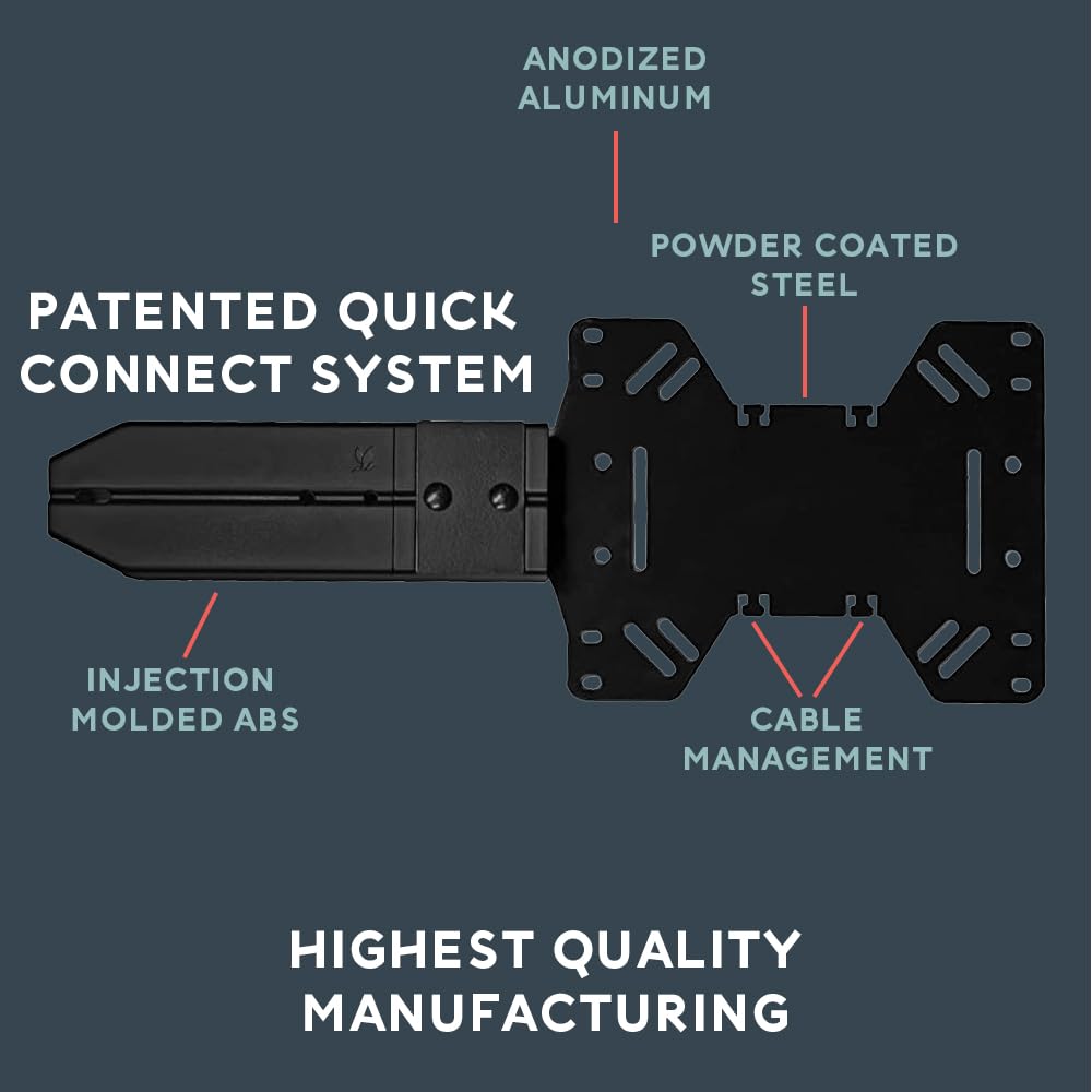 Unbound System | Flight Sim - Set of 2 Removable Modular Chair Mounts T.16000M | TCA Airbus | X52 | X52 Pro | X56 | X56 Rhino by Tecicity
