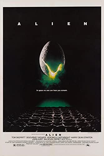 Posters USA - Alien Movie Poster Glossy Finish - MOV007 (24" x 36" (61cm x 91.5cm))