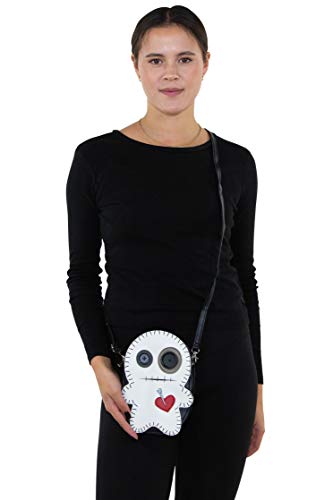 WonderMolly Stitched Voodoo Doll Shoulder Crossbody Bag