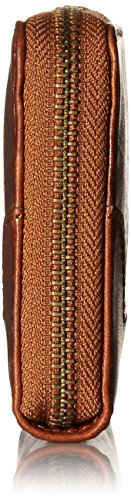 Frye womens Melissa Zip Wallet, Cognac, One Size US