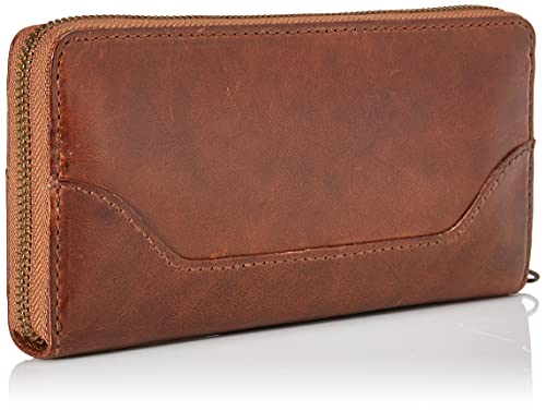 Frye womens Melissa Zip Wallet, Cognac, One Size US