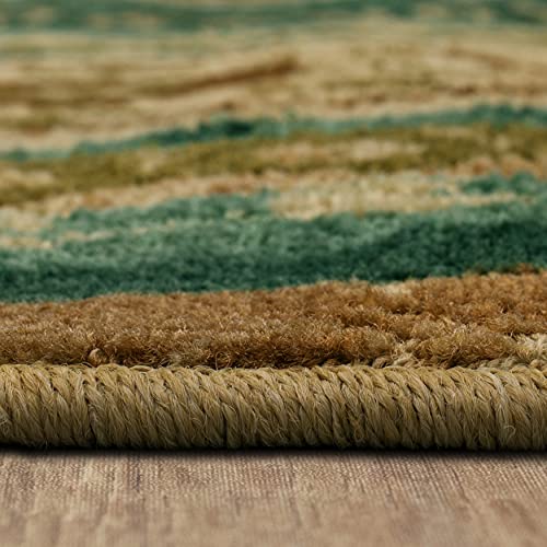 Mohawk Home Forest Suzani Area Rugs, 2 ft x 5 ft, Multi Color