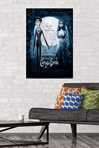 Trends International Tim Burton's The Corpse Bride - One Sheet Wall Poster, 22.375" x 34", Premium Unframed Version