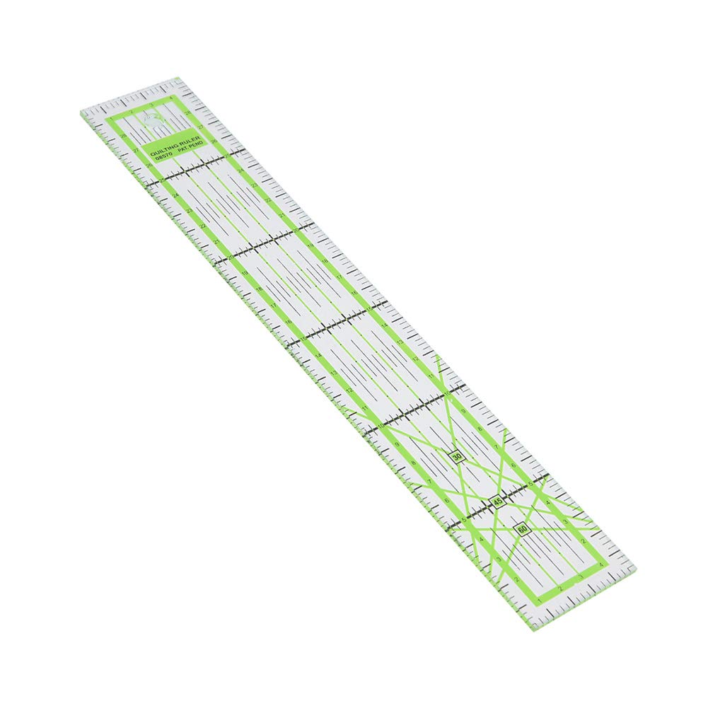 Plastic Sewing Ruler, Sewing Measure Tailor Ruler, Quilting Ruler Cutting Ruler, Clear Sewing Ruler for Professional Tailor Craft Tool, Garment Pattern Dress Sewing Measuring Supplies