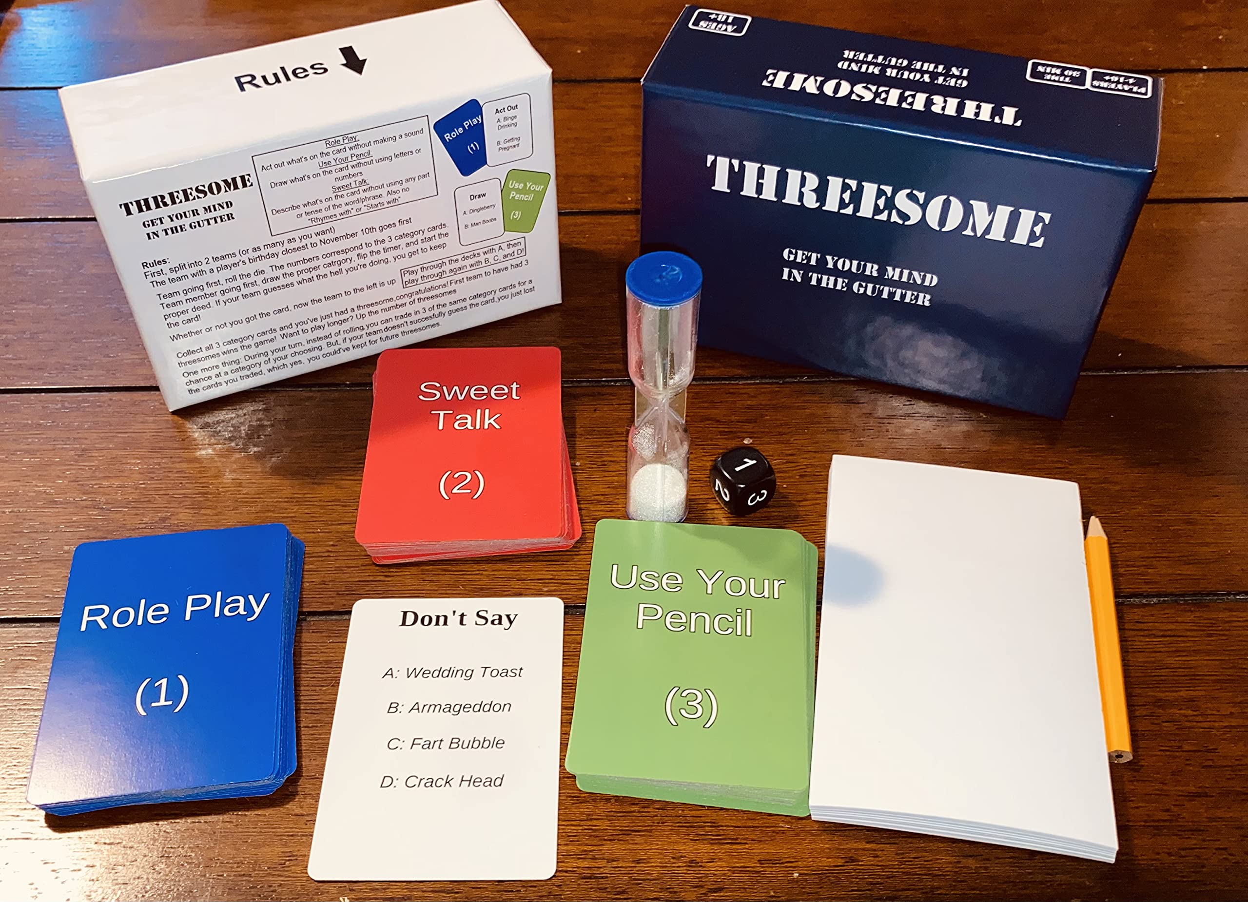 Joe Riley Games Threesome Game