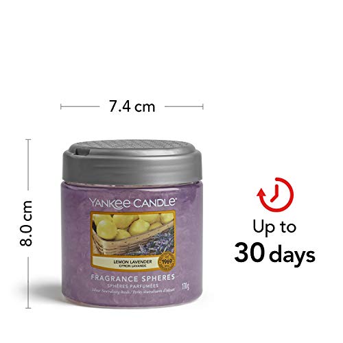 Yankee Candle Spheres Air Freshener, Up to 45 Days of Fragrance, Lemon Lavender
