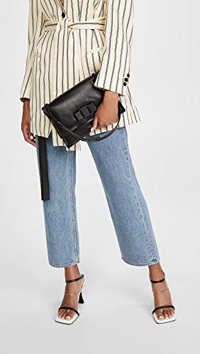 SALVATORE FERRAGAMO Women's Viva Puffy Shoulder Bag, Nero, Black, One Size