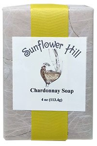 Chardonnay and Merlot Wine Soap Set - Made in Maine - Gift Packaged