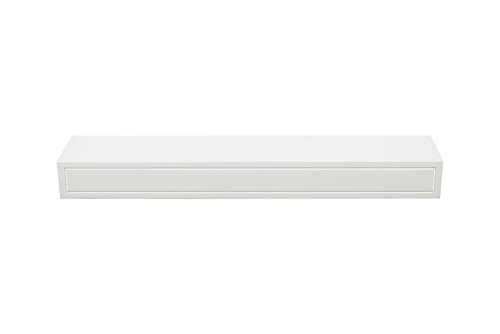 Pearl Mantels White 612-48 Sarah Mantel Shelf, 48-Inch, Paint