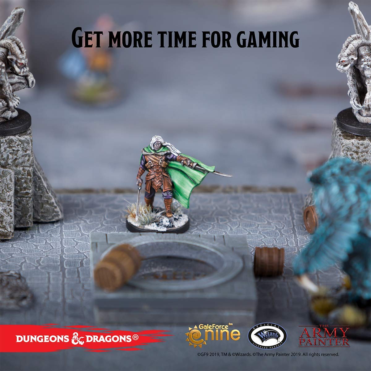 The Army Painter Dungeons and Dragons Nolzur’s Marvelous Pigments Underdark Paint Set, 10 Acrylic Paints Roleplaying, Boardgames, Wargames Miniature Model Painting